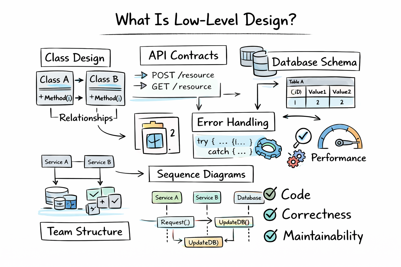 Low-Level Design Vs High-Level Design